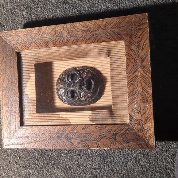 Source Unknown | Art | Vintage African Tribal Wood Carved Decor 3d ...